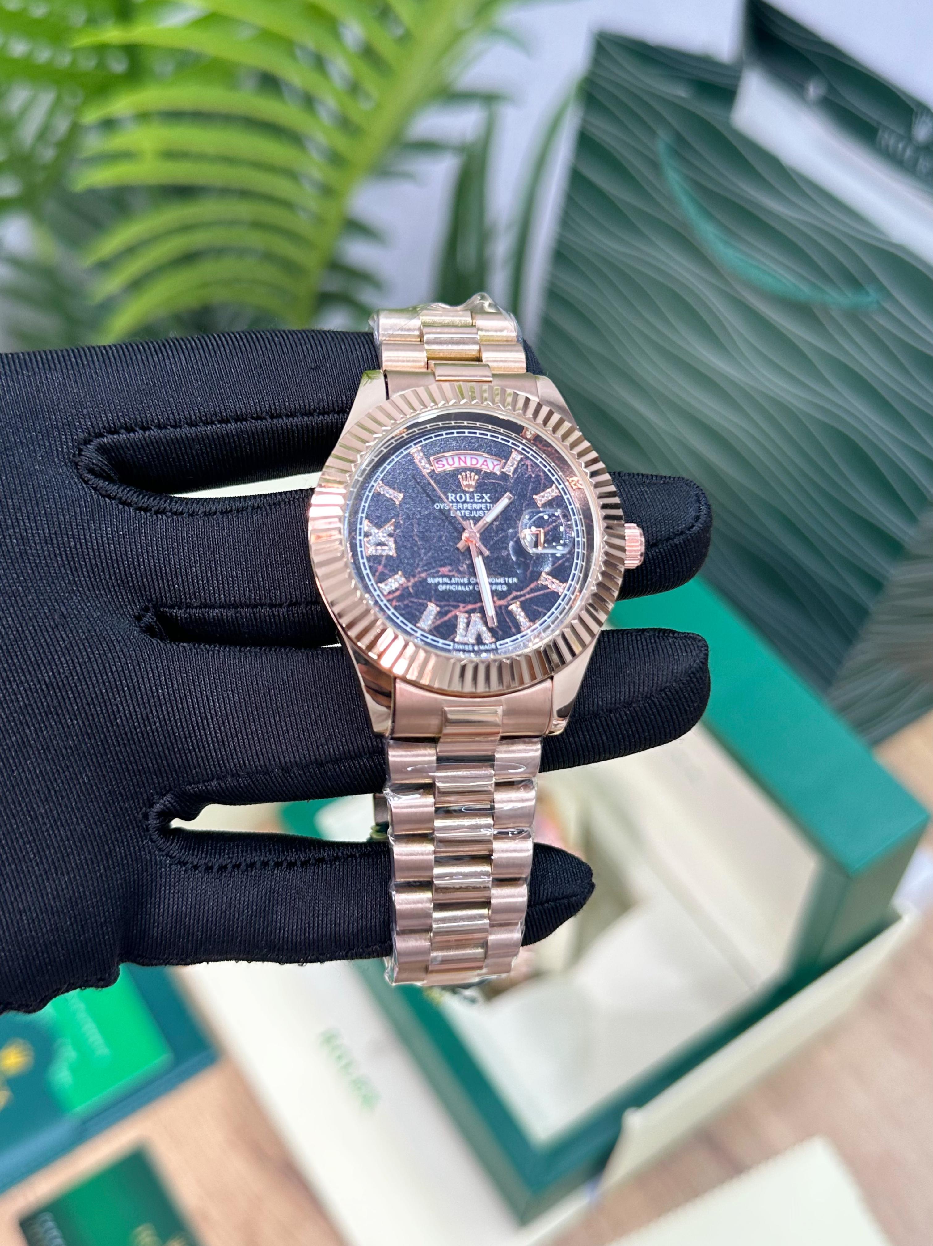 Rolex Day-Date Quartz (With Original Box) – Classy Clutches