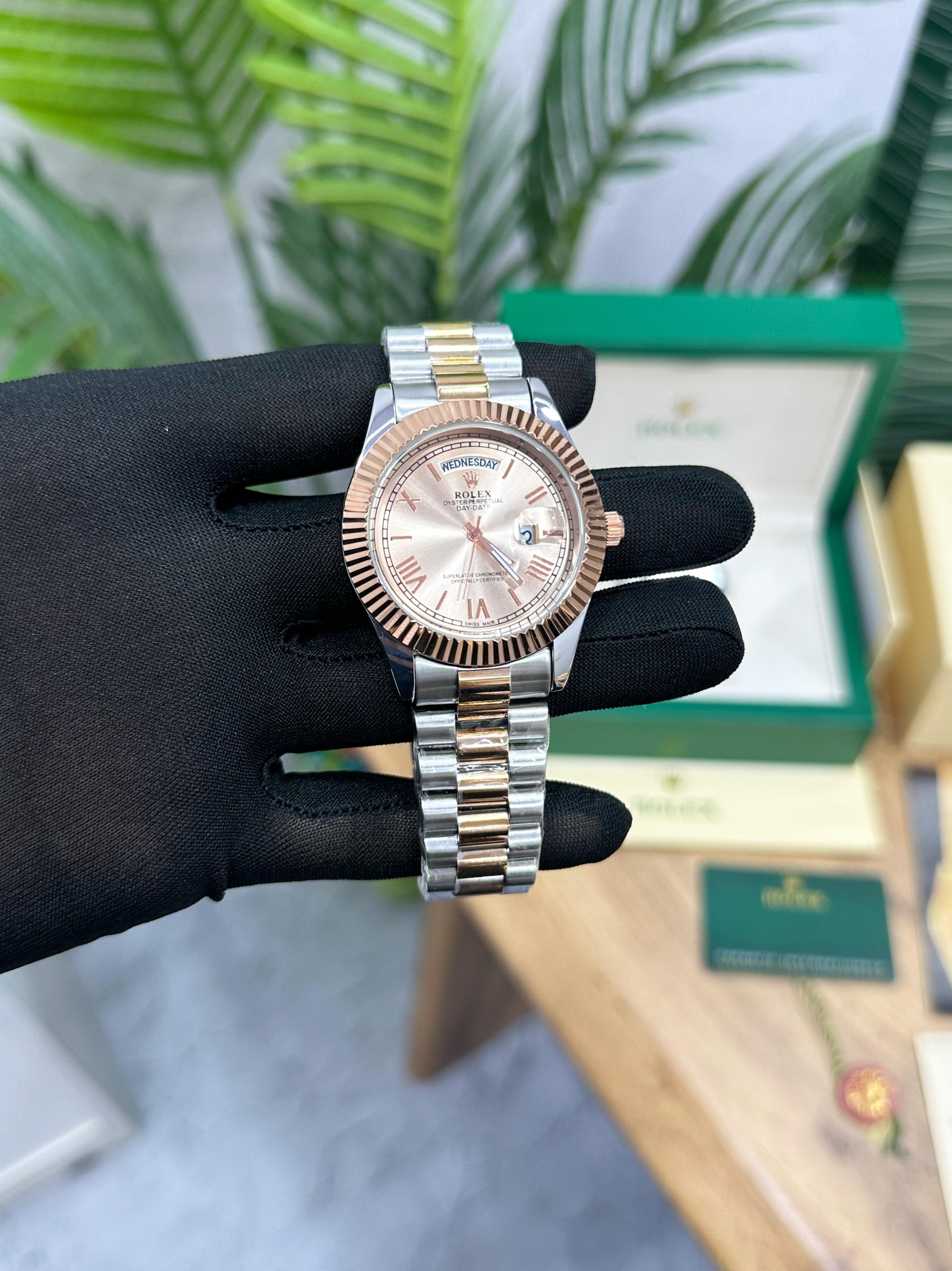 Rolex Day-Date Quartz (With Original Box) – Classy Clutches