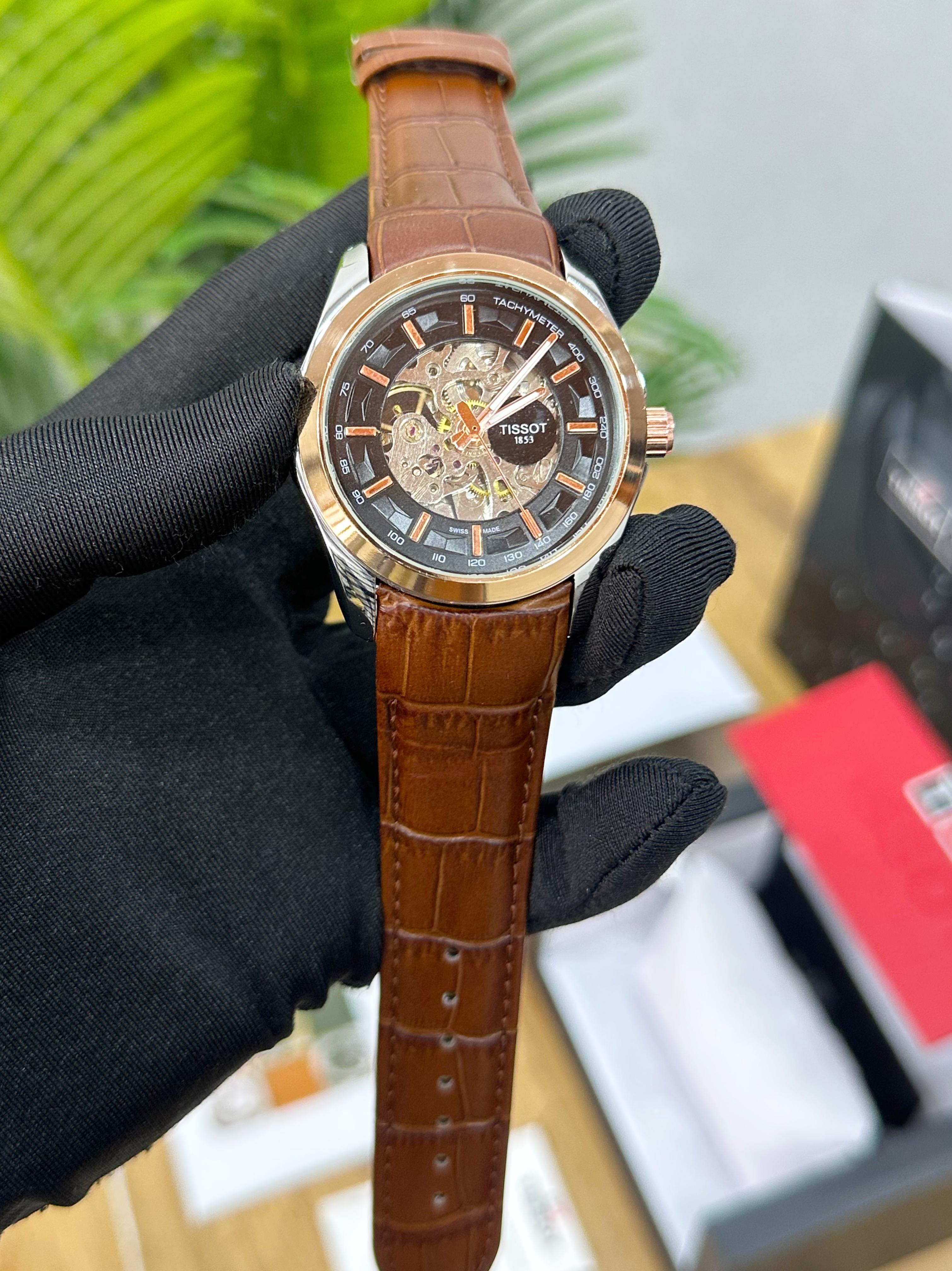 Tissot 1853 skeleton automatic – Classy Clutches