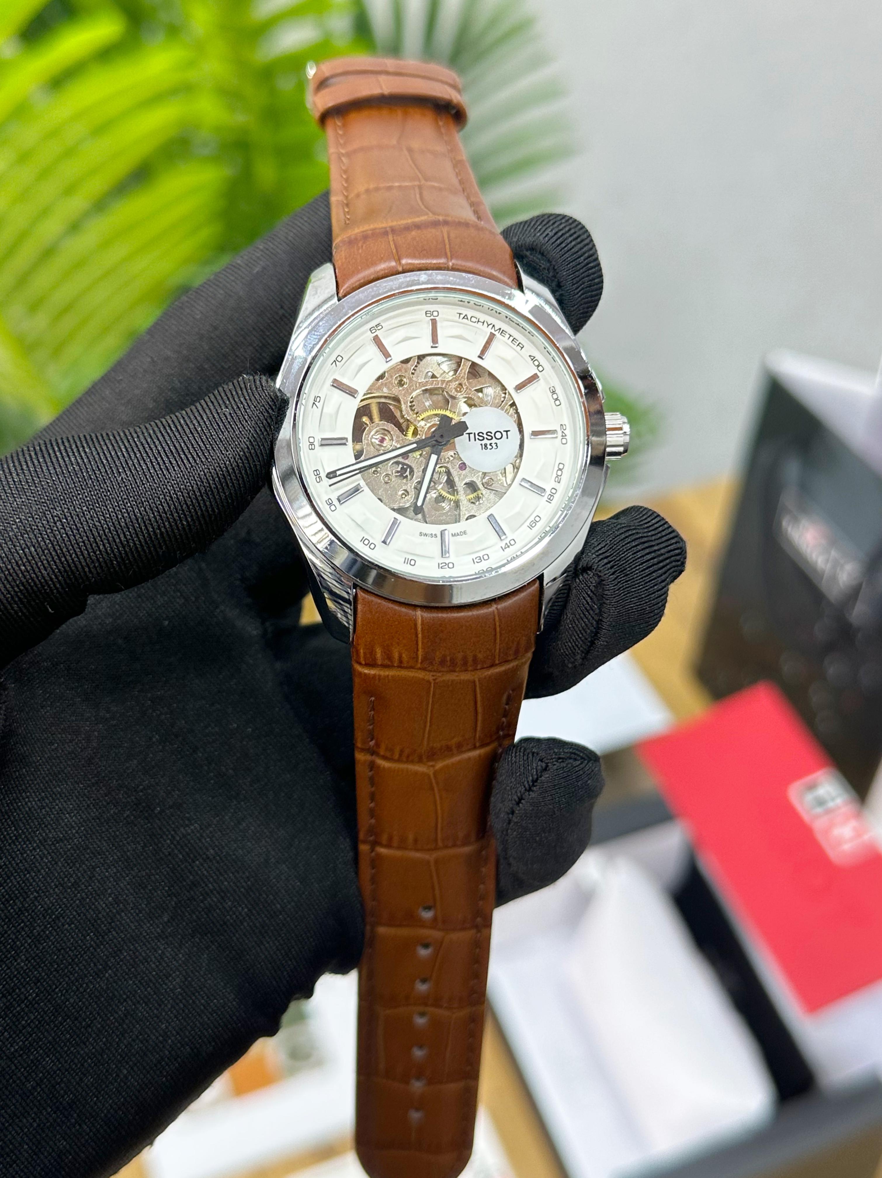 Tissot 1853 skeleton automatic – Classy Clutches