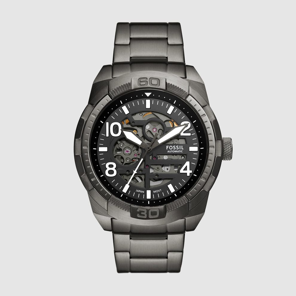 Fossil Bronson Cement Grey (AUTOMATIC) – Classy Clutches